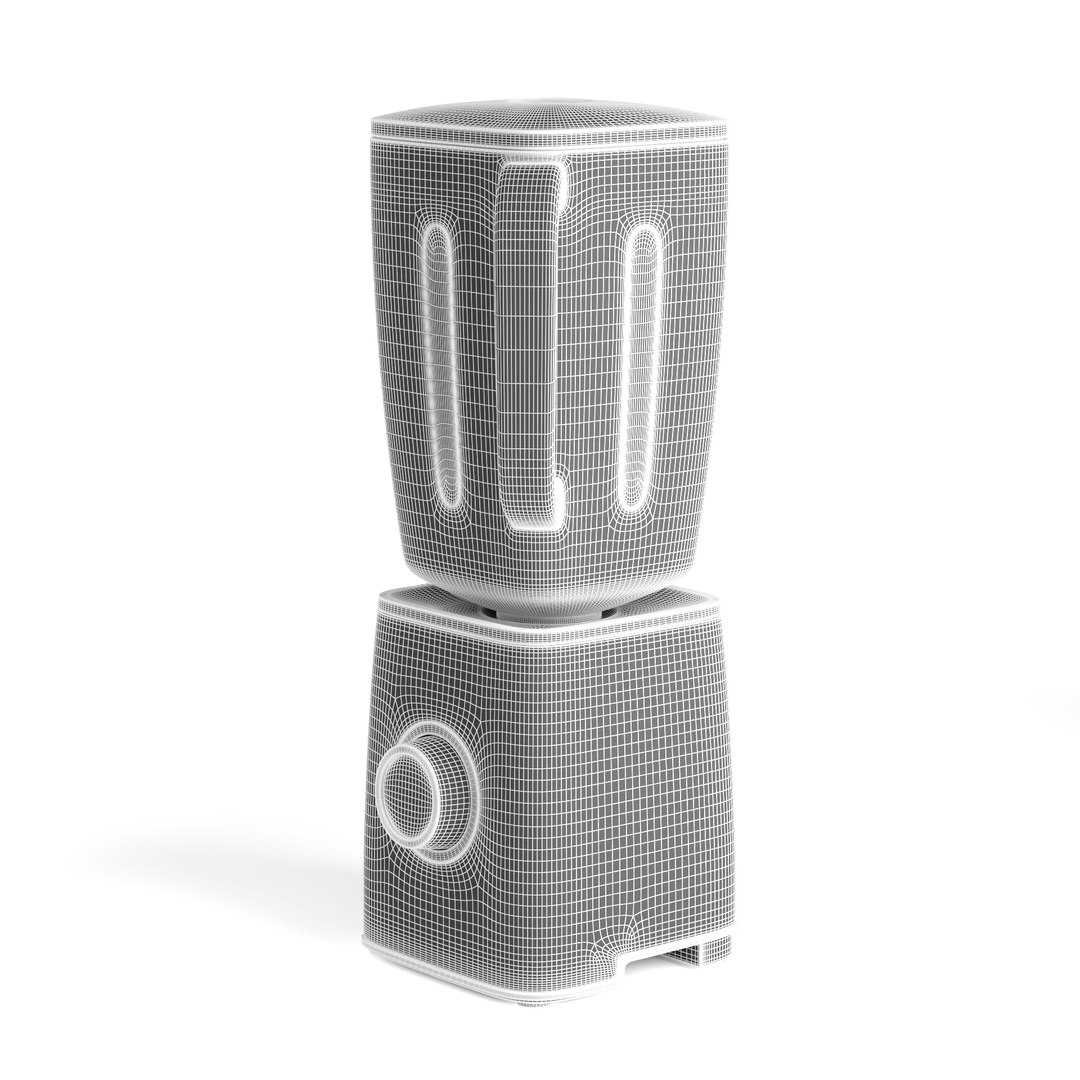 Silver Blender 3D Model - TurboSquid 1551655