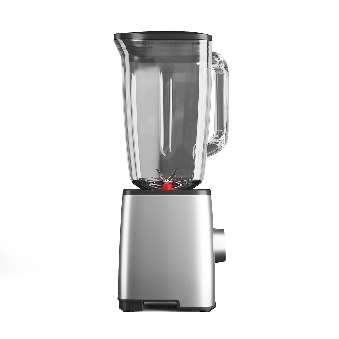 Silver Blender 3D Model - TurboSquid 1551655