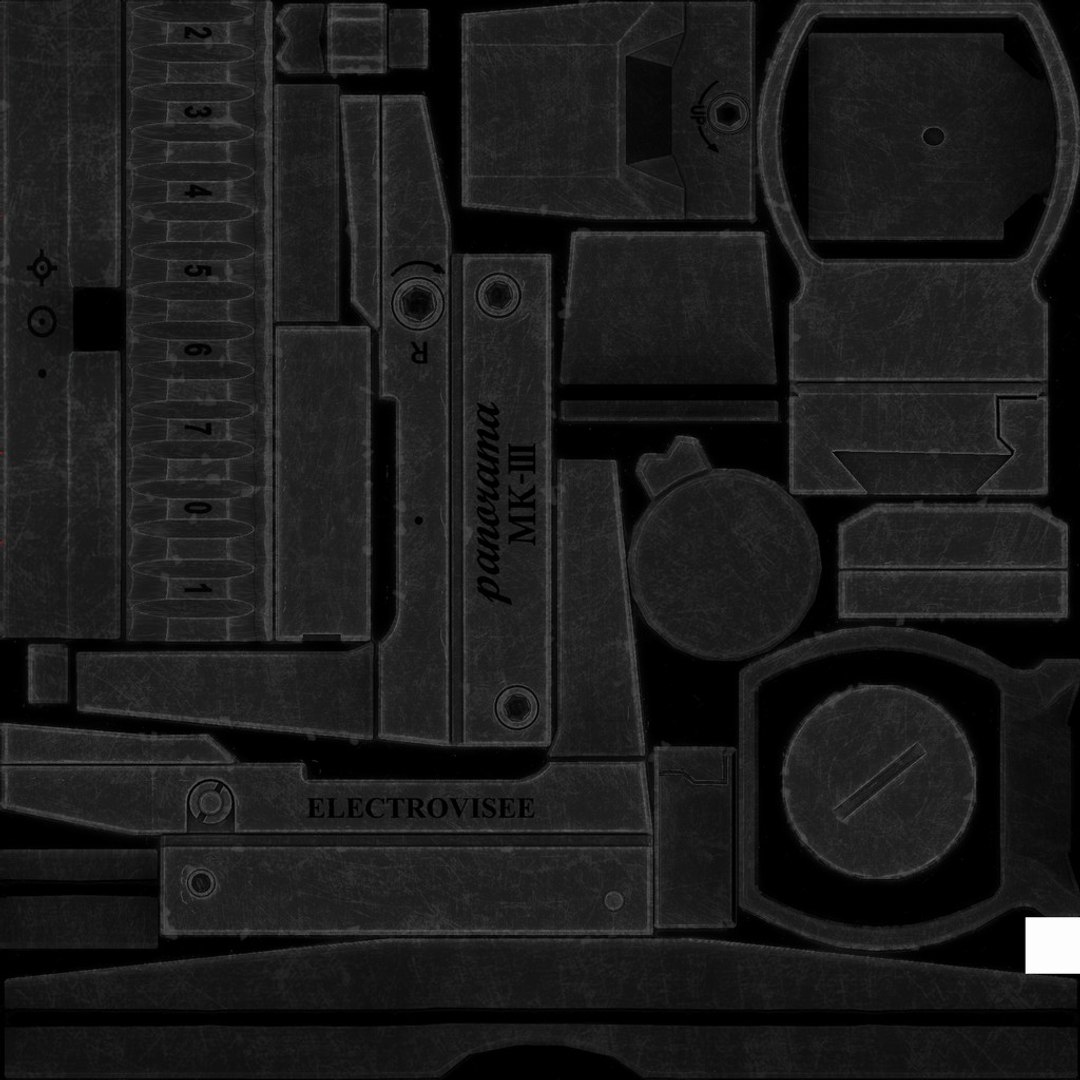 Hakko Gun Sight 3d Model