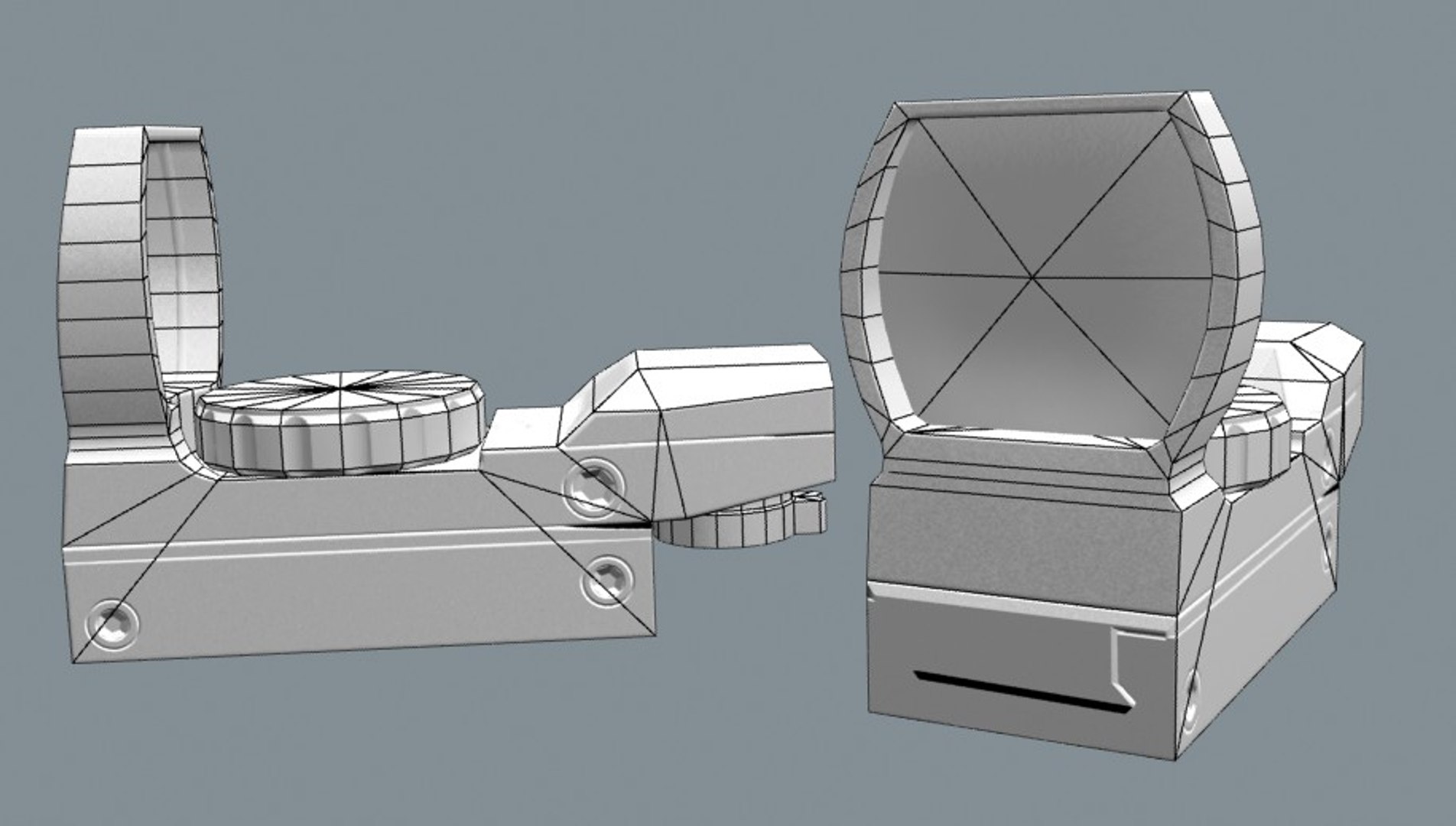 Hakko Gun Sight 3d Model