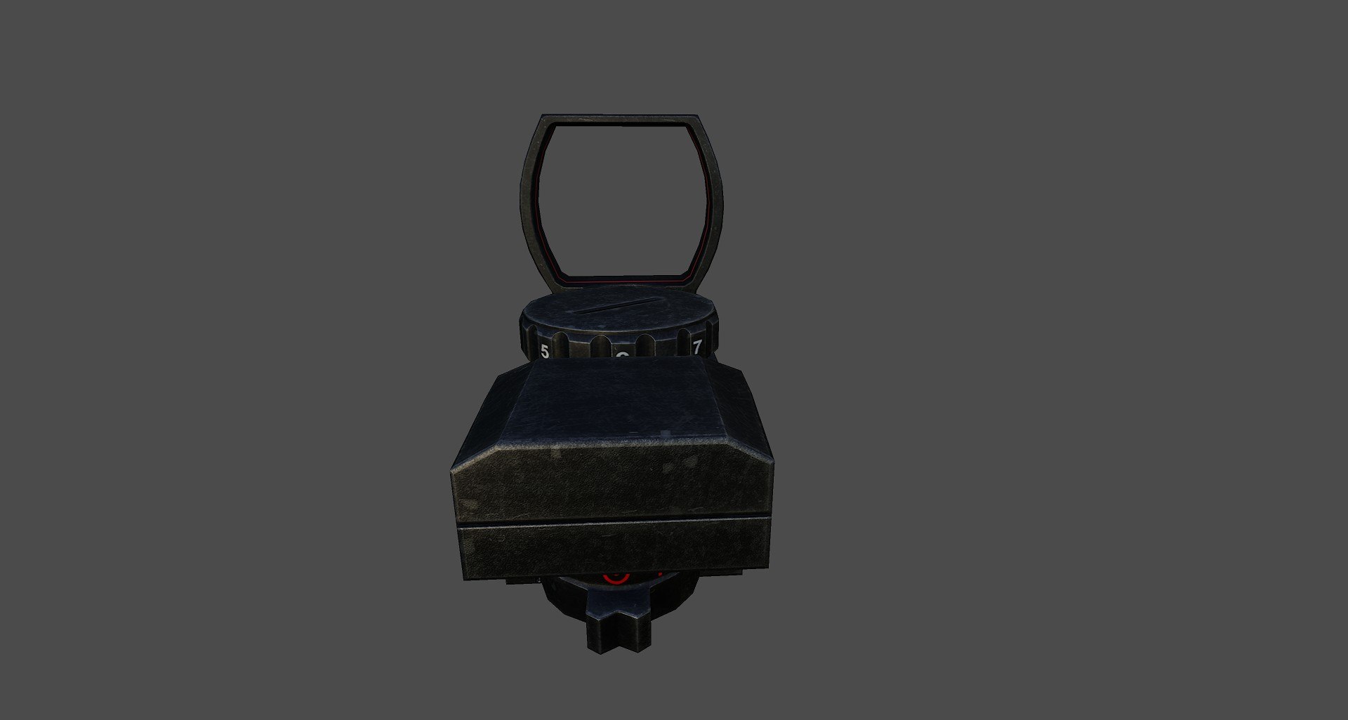 Hakko Gun Sight 3d Model