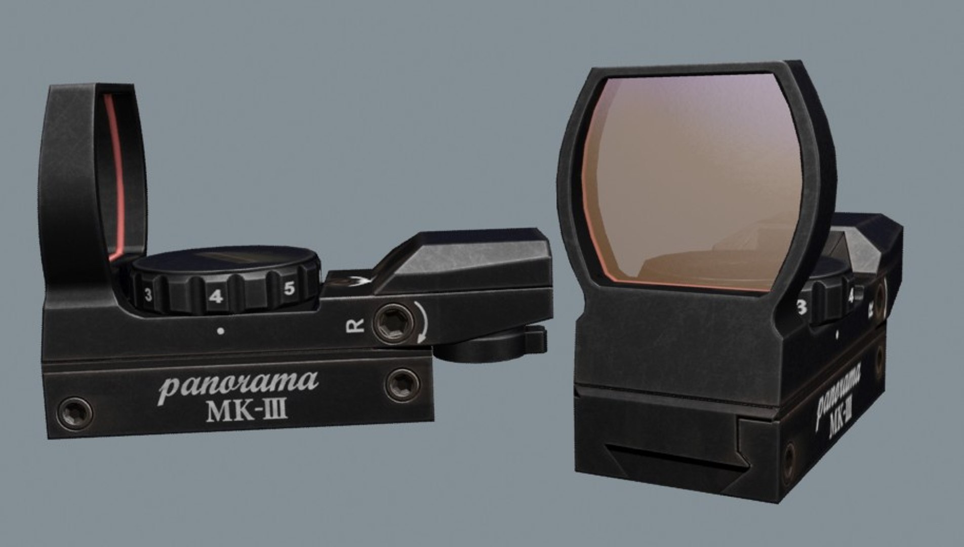 Hakko Gun Sight 3d Model