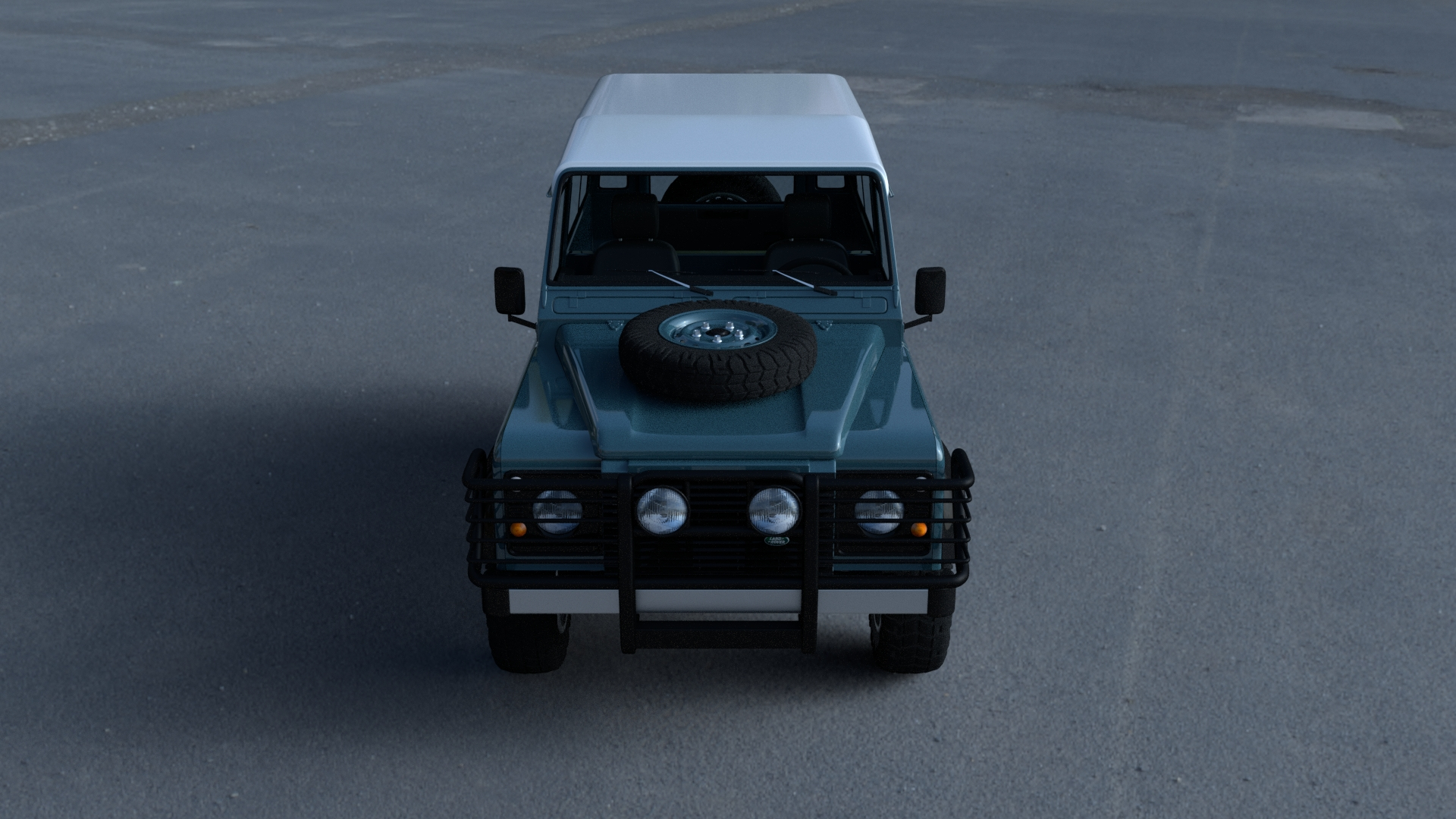 Land Rover Defender 90 3d Obj