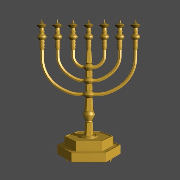 Menorah 3D Models for Download | TurboSquid