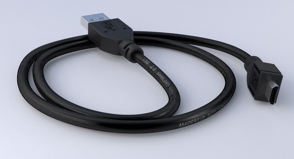 Free 3D usb cable - TurboSquid 1274715