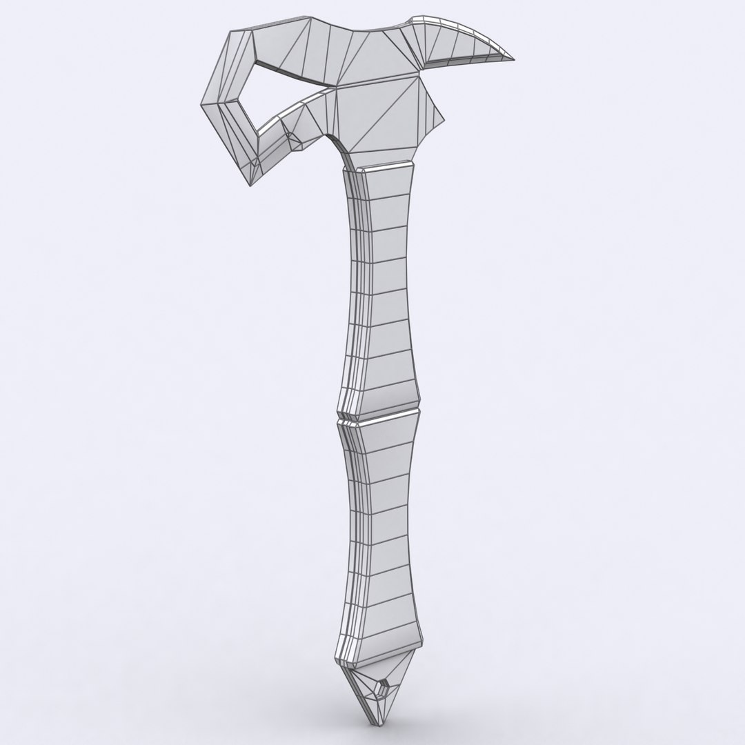 3d - hawk tomahawk model