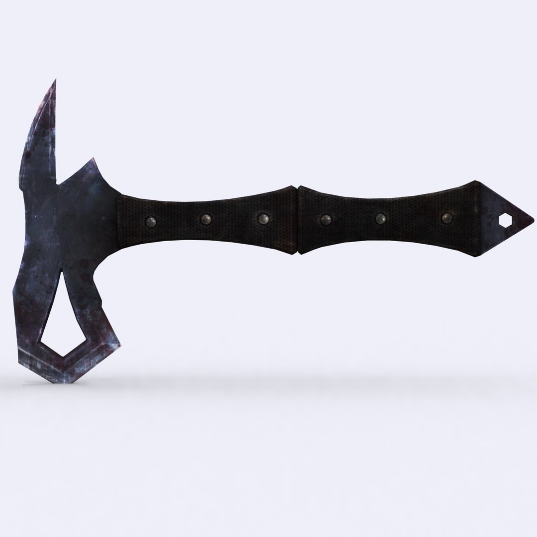 3d - hawk tomahawk model