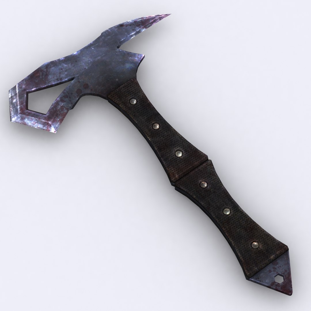 3d - hawk tomahawk model