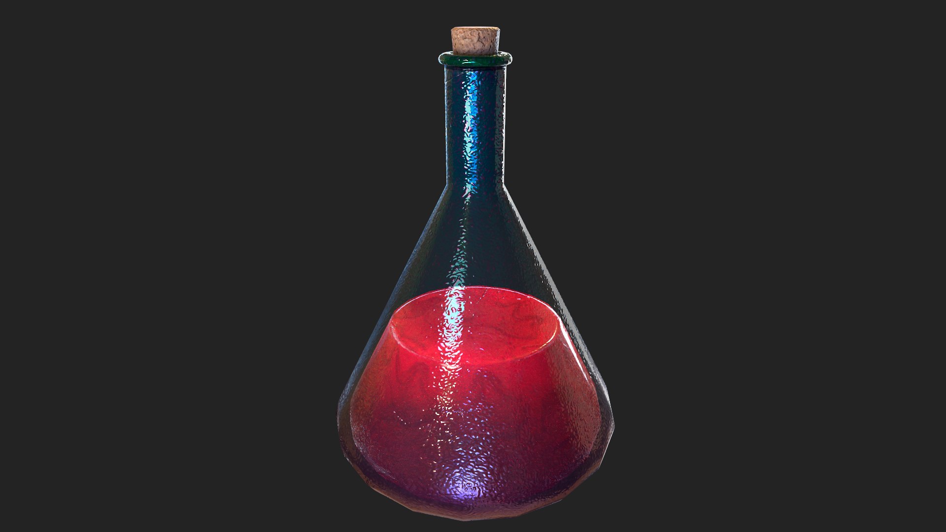 3D Potion Test Tube - TurboSquid 1825583