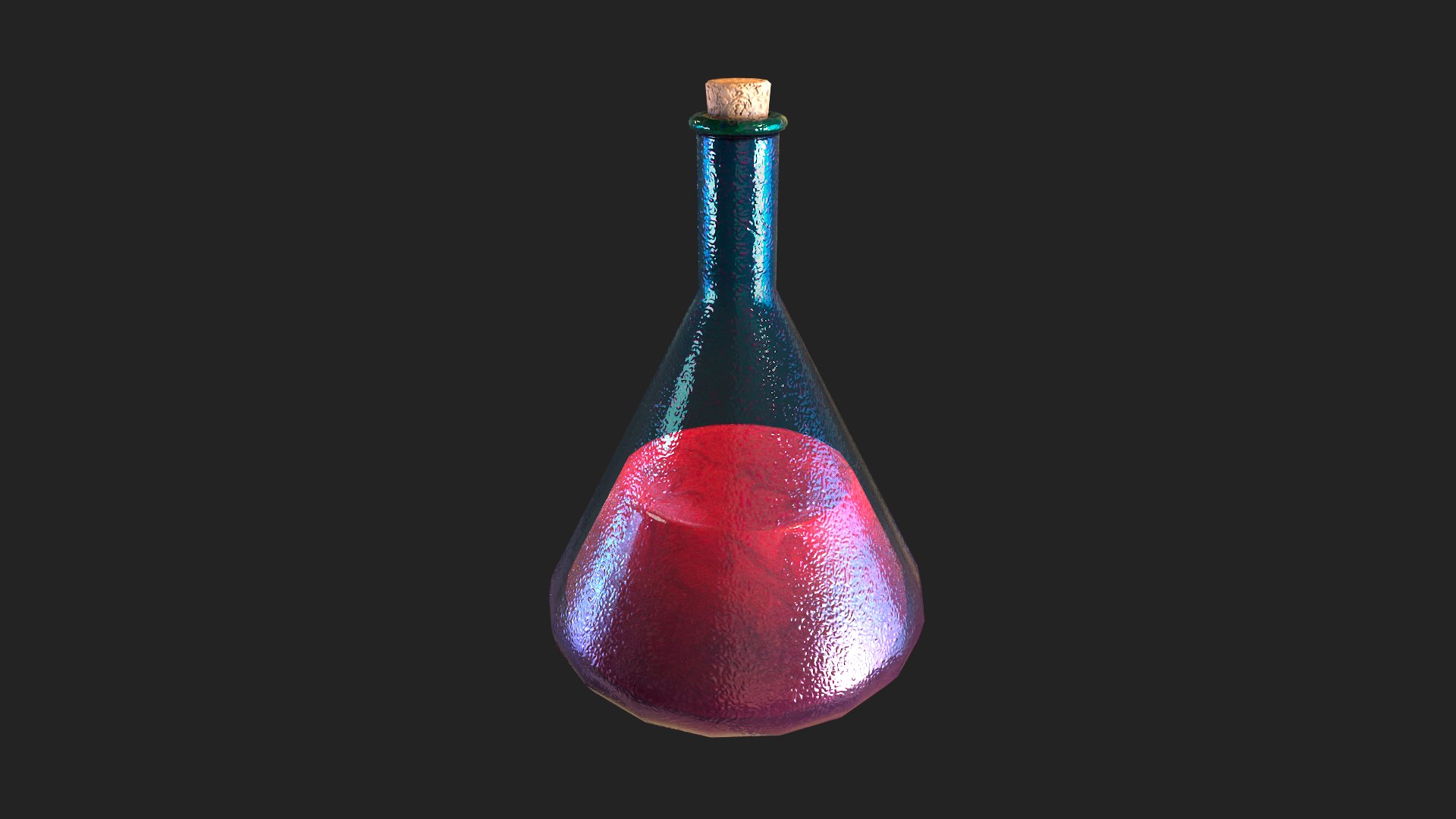 3D Potion Test Tube - TurboSquid 1825583