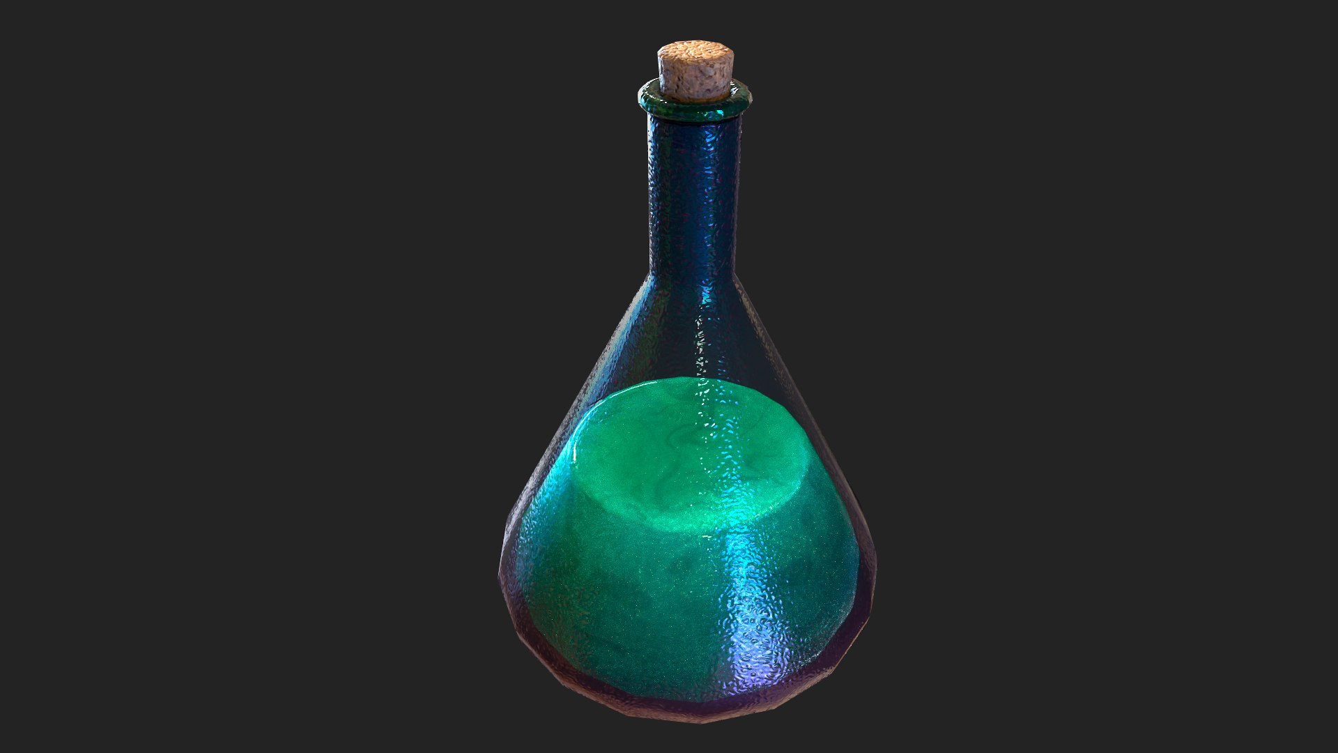 3D Potion Test Tube - TurboSquid 1825583