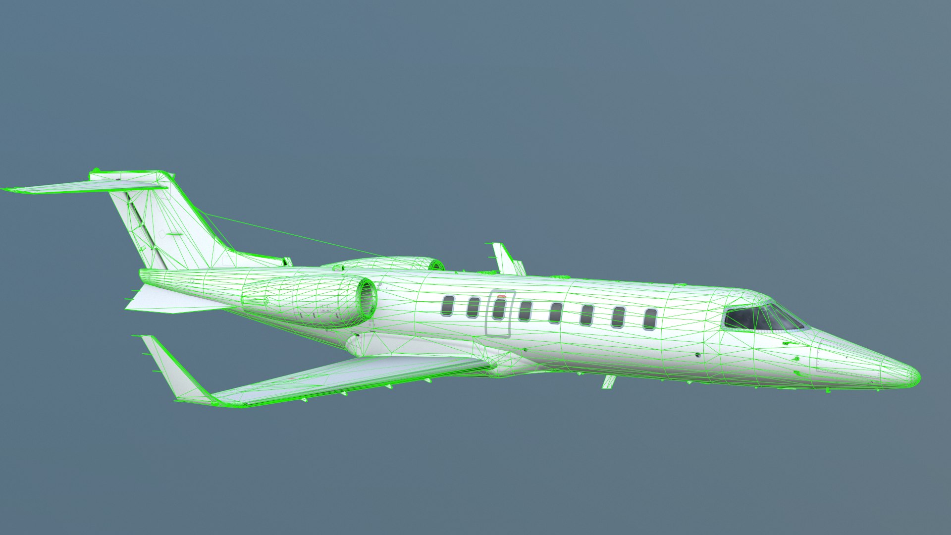 Bombardier Learjet 45 3D Model - TurboSquid 2219163