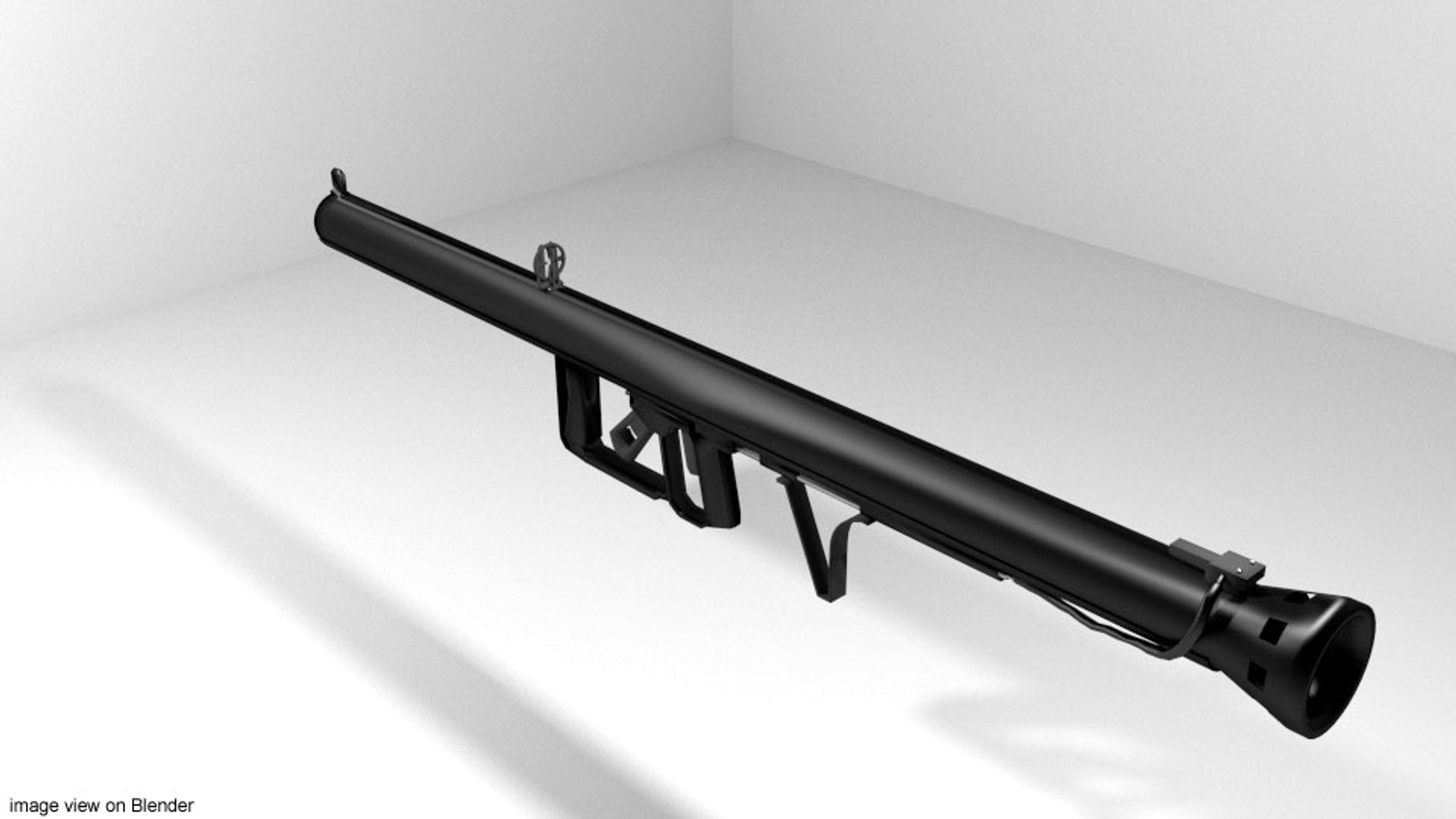 Rocket Launcher Shoulder-fired 3ds