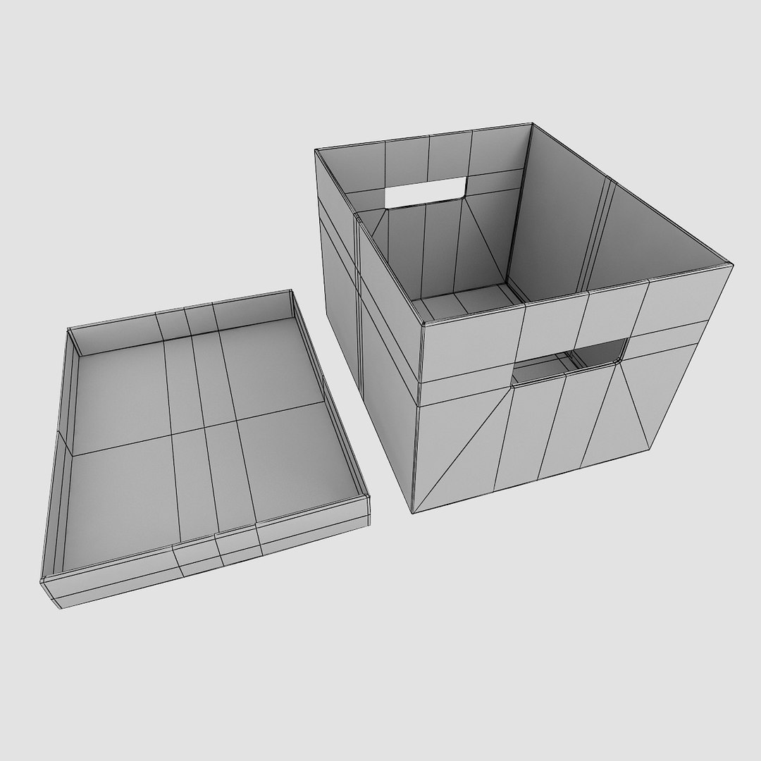 Bankers Box 3d Model