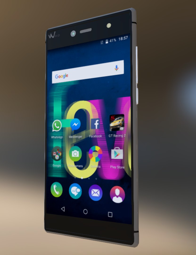 3d mobile phone model