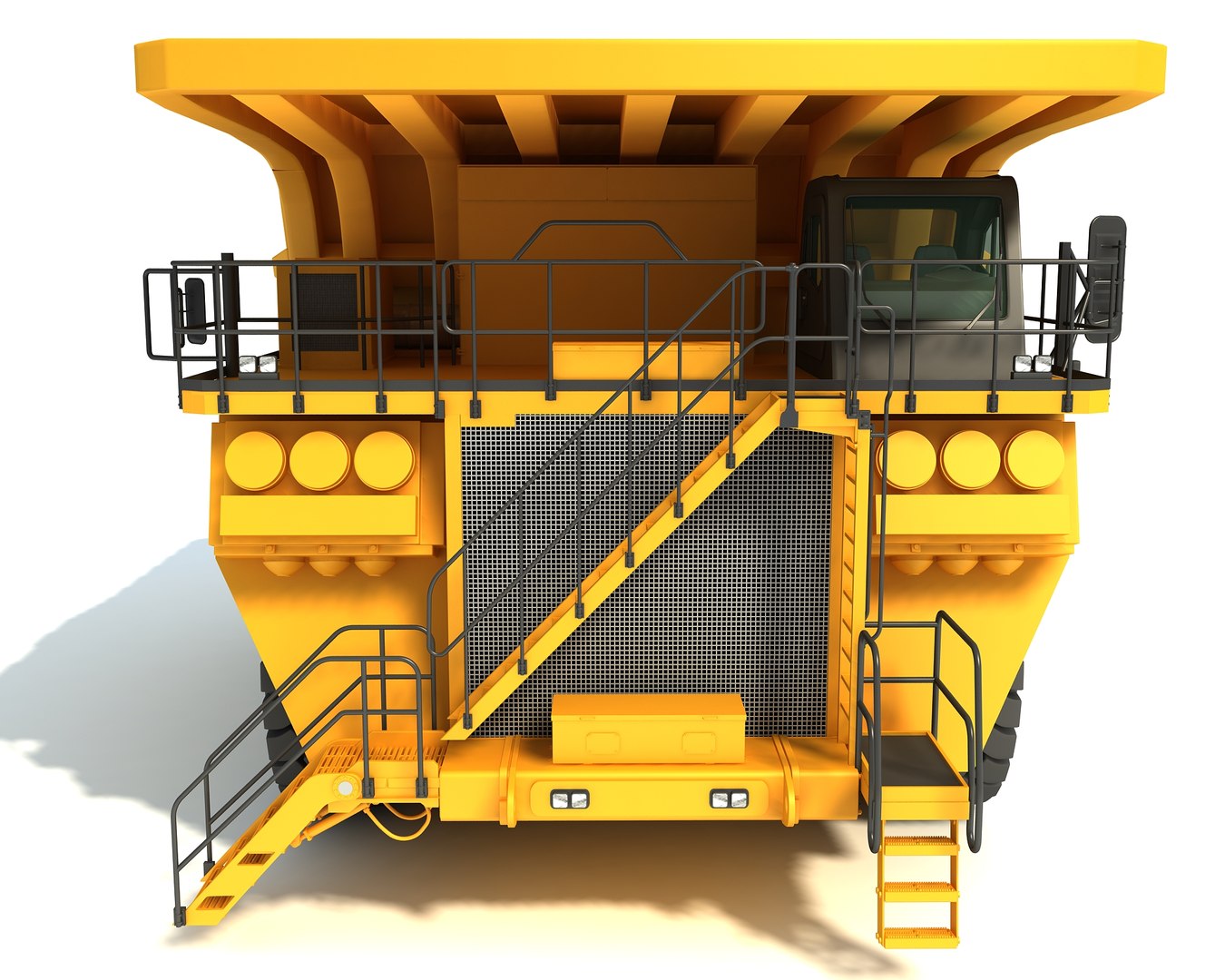 3D Mining Dump Truck Model - TurboSquid 1308977