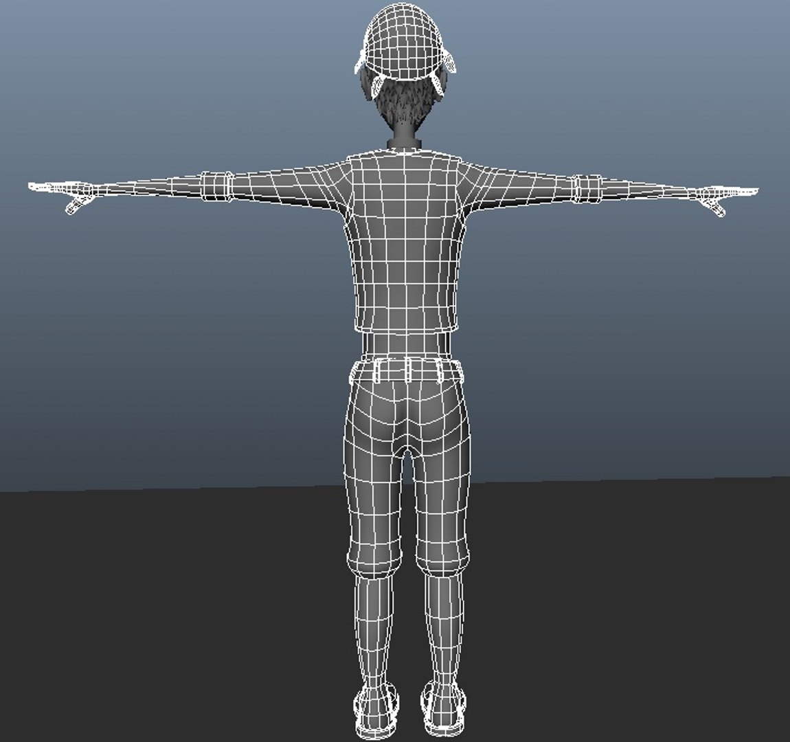 3d Max Cartoon Character