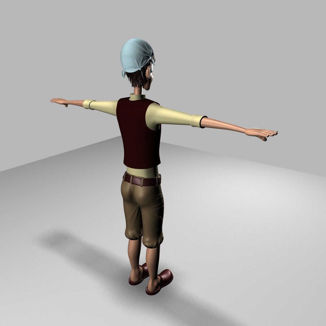 3d Max Cartoon Character