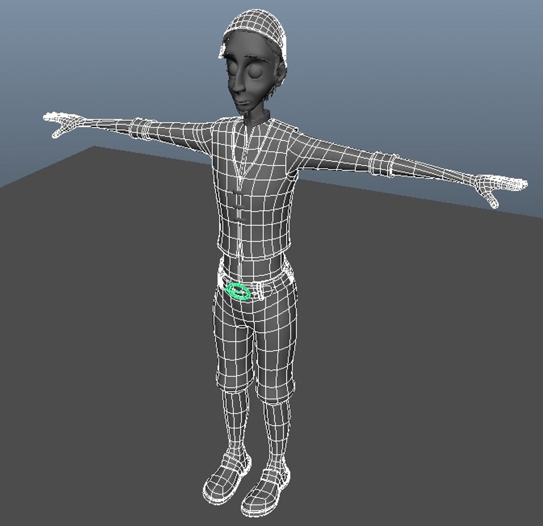 3d Max Cartoon Character