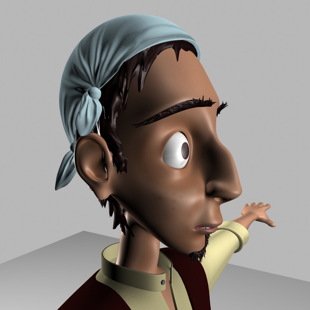 3d Max Cartoon Character
