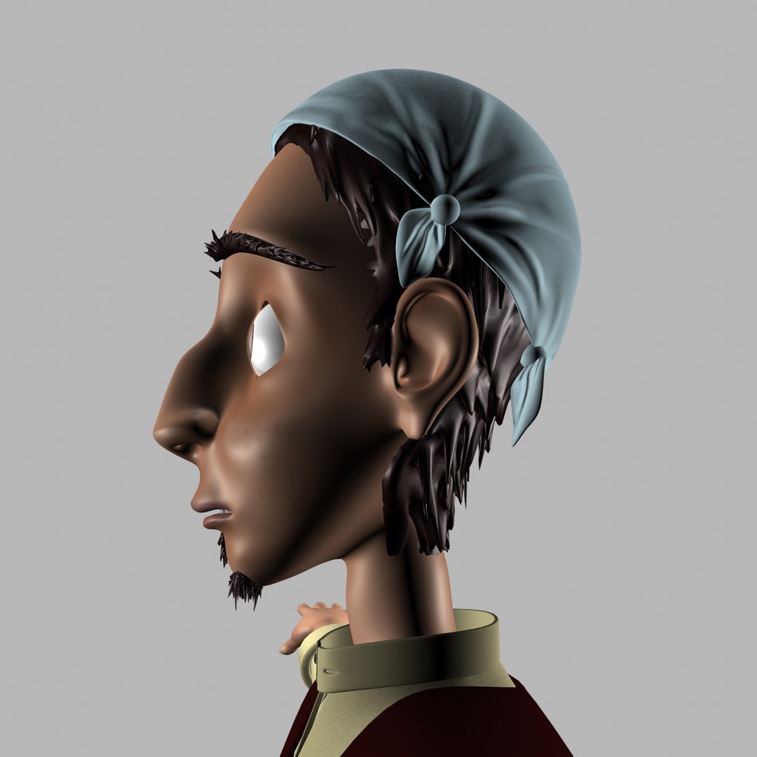 3d Max Cartoon Character