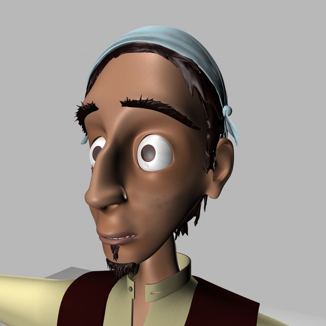 3d Max Cartoon Character