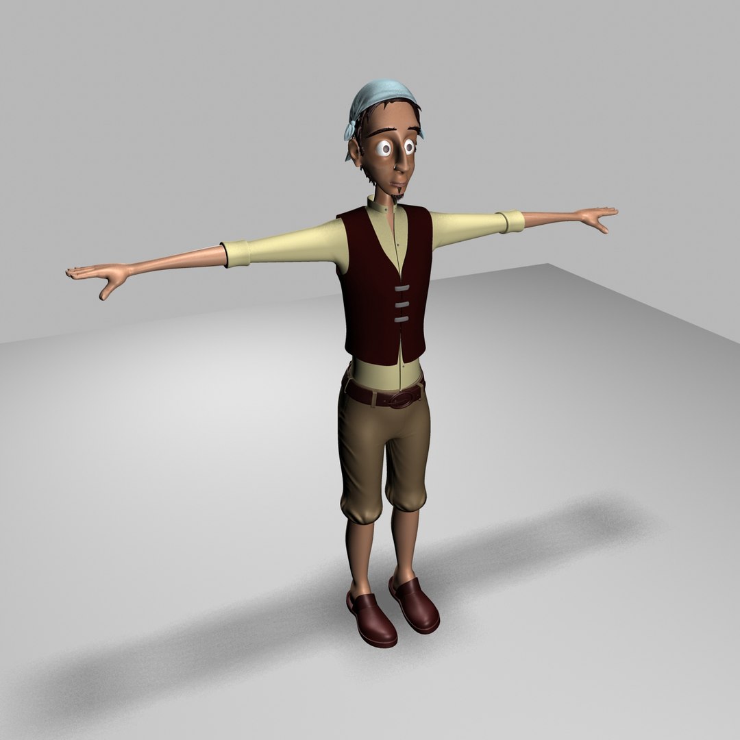 3d Max Cartoon Character