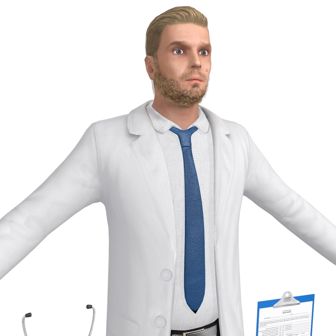 3D pack doctors - TurboSquid 1265579