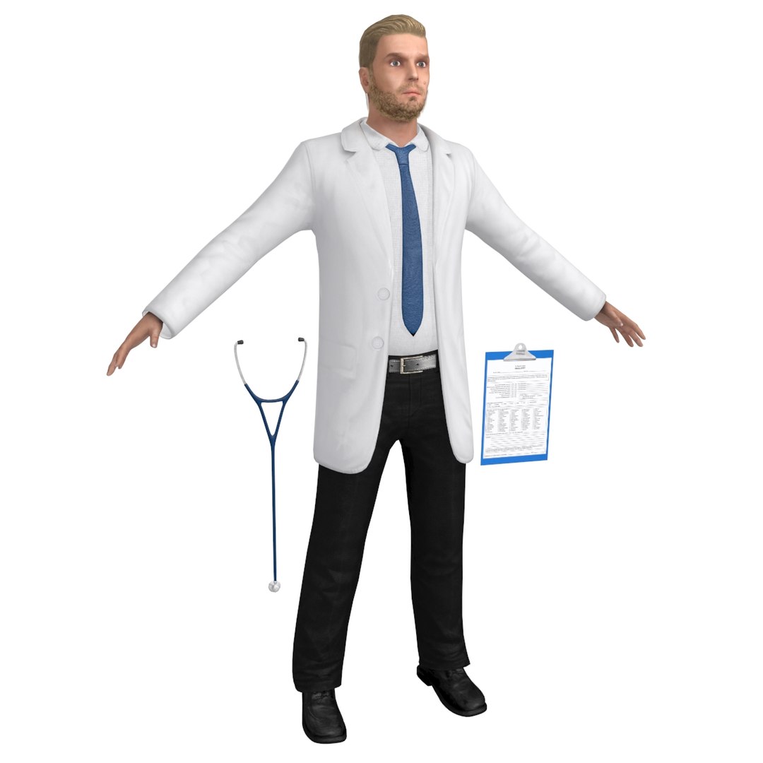 3D pack doctors - TurboSquid 1265579