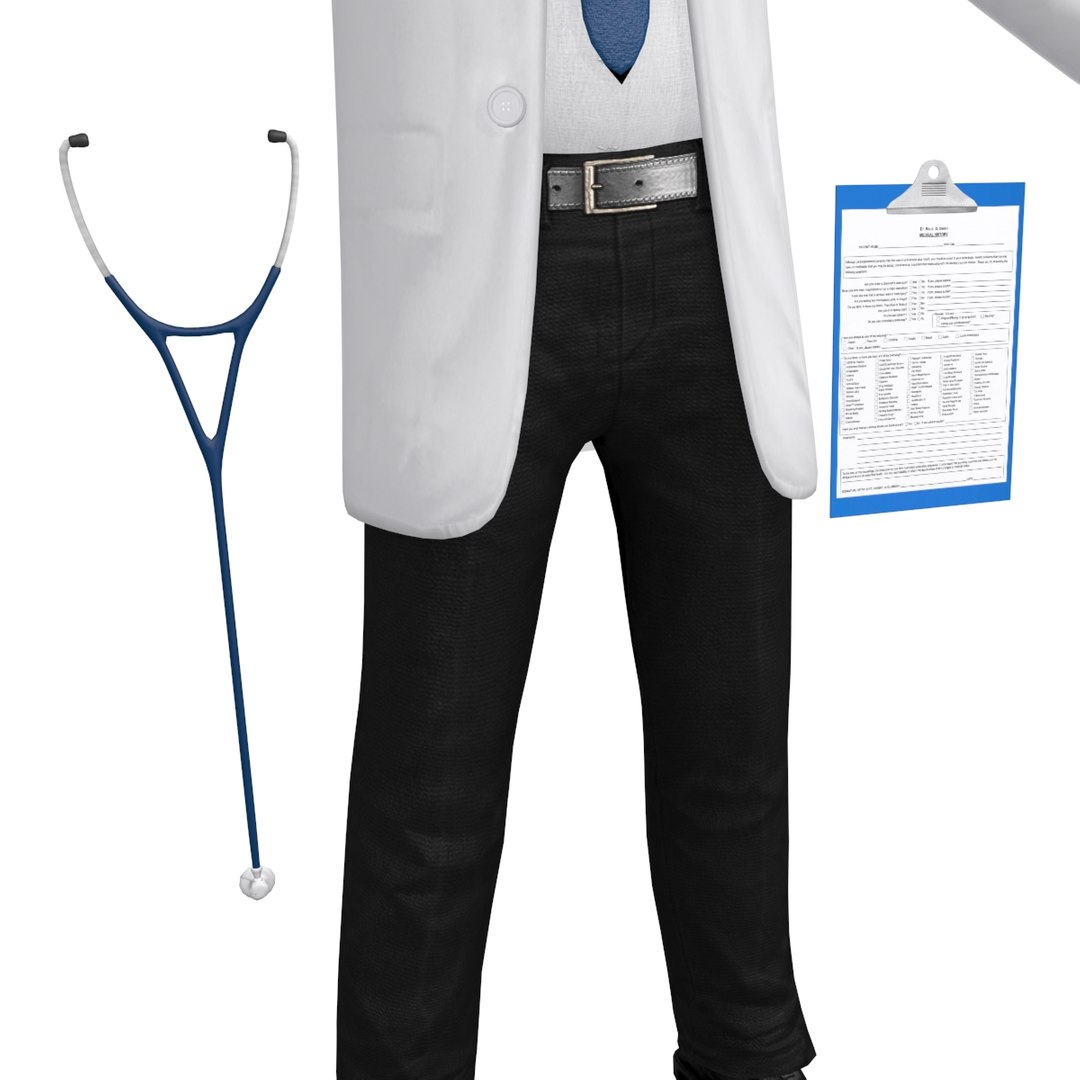 3D pack doctors - TurboSquid 1265579
