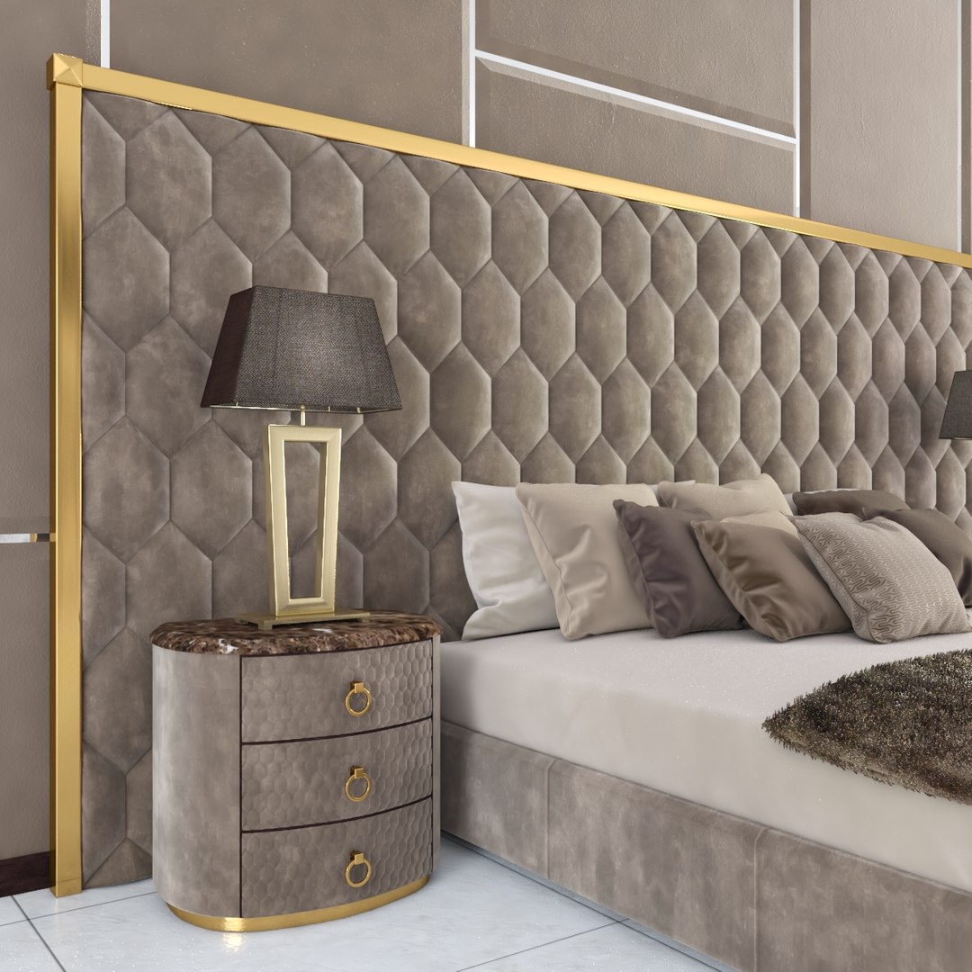 Fur Bed Dv Home 3D Model - TurboSquid 1438740
