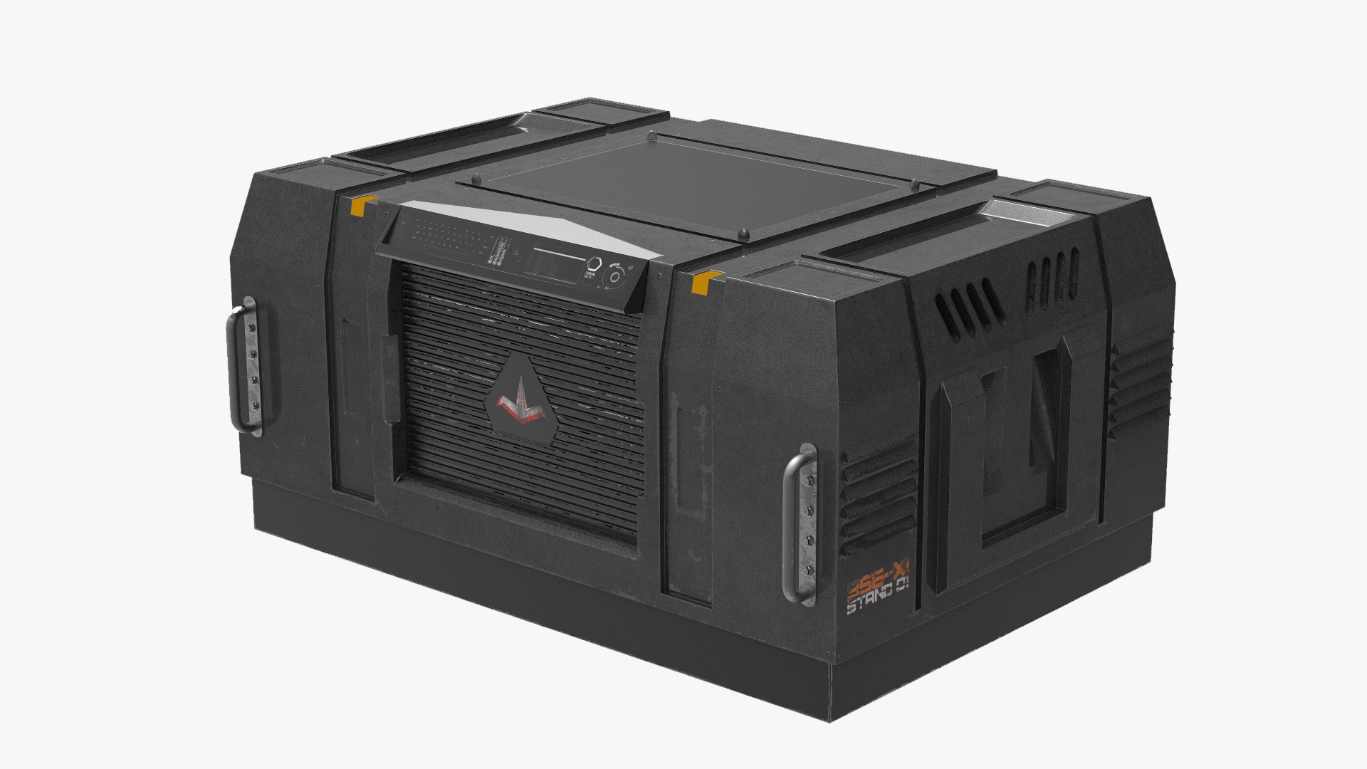 3D Sci Fi Console Case - TurboSquid 1445099
