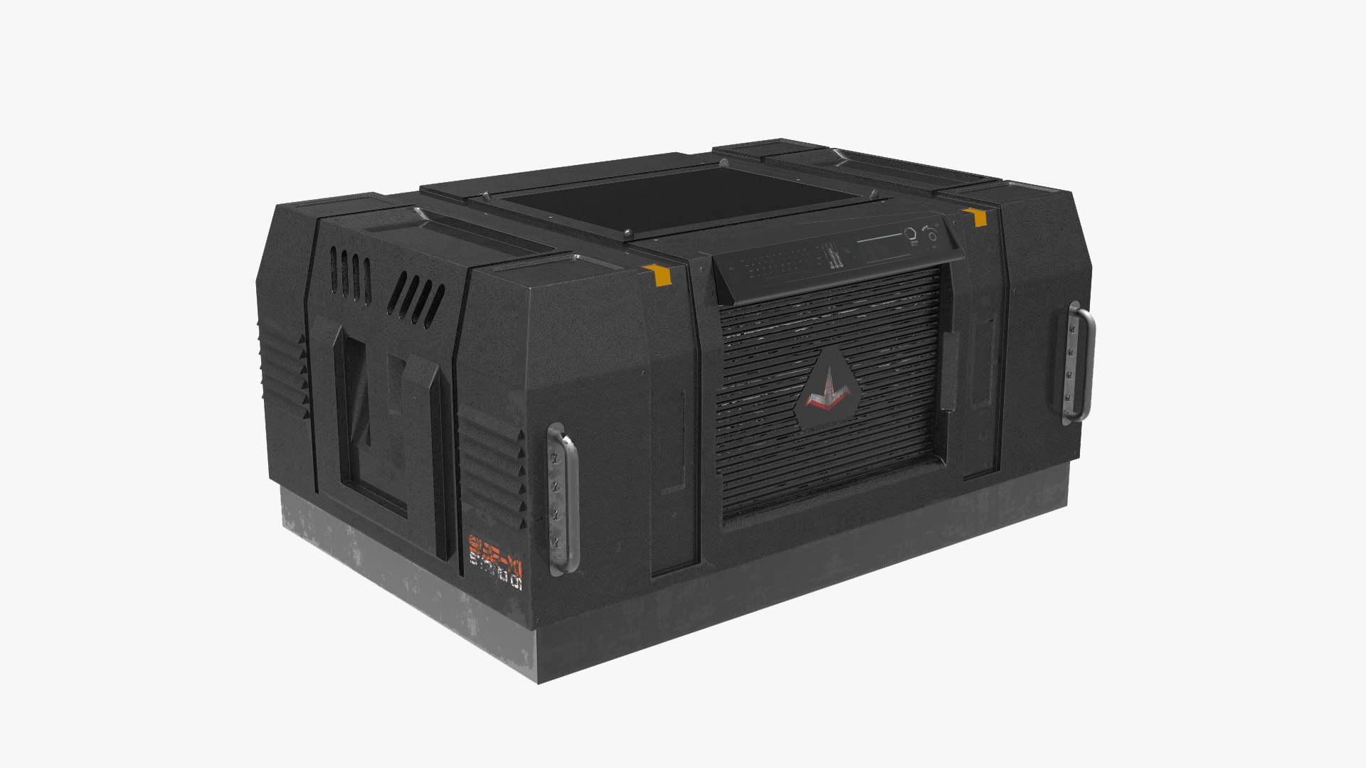 3D Sci Fi Console Case - TurboSquid 1445099