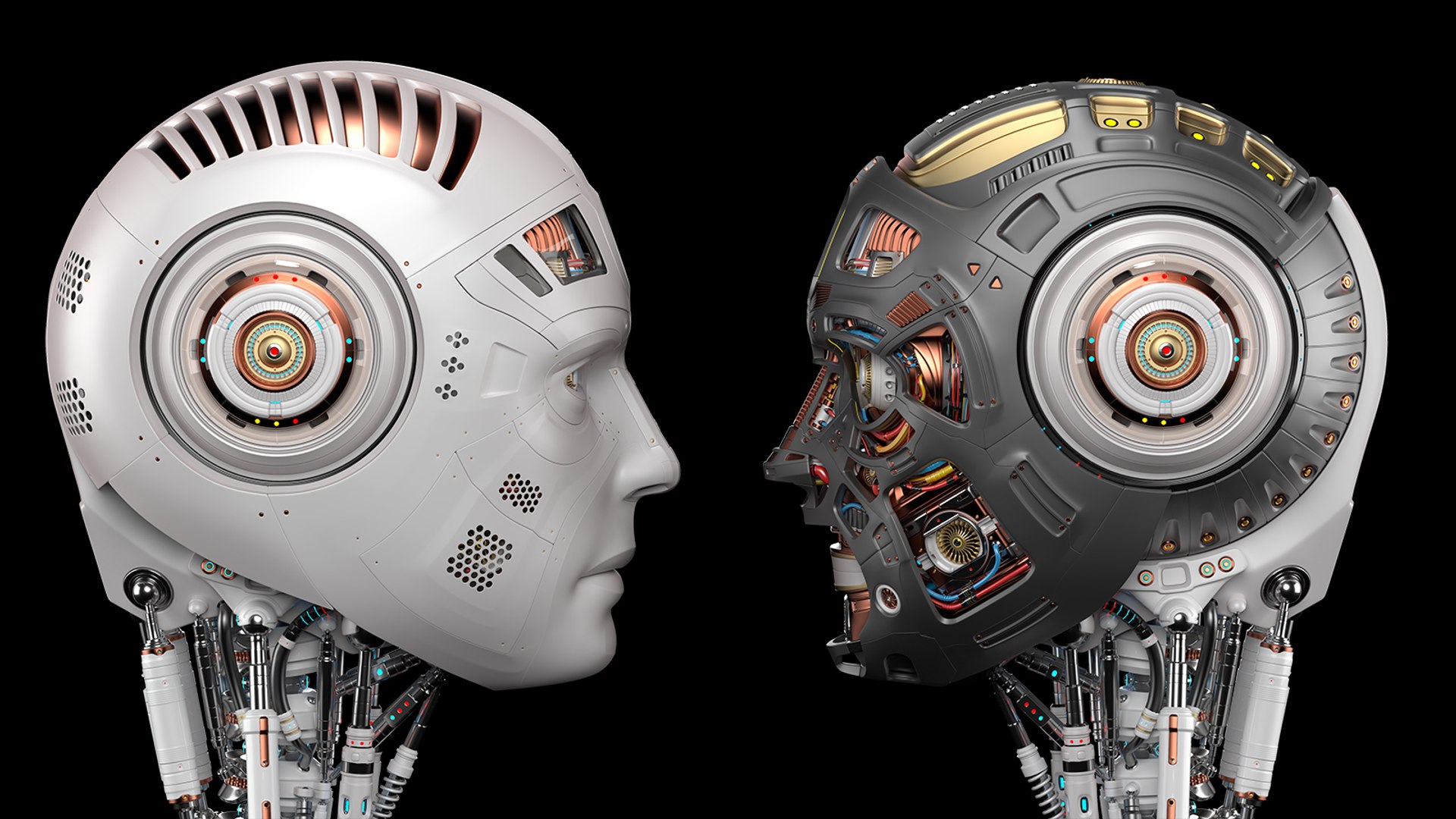 Futuristic Robot Head 2 3D Model - TurboSquid 1400203