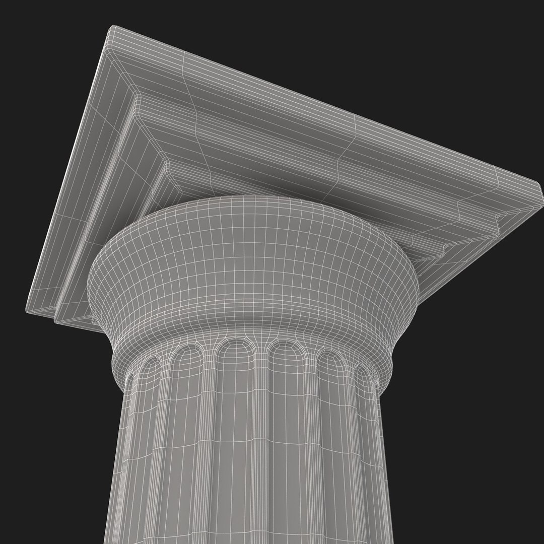 Column 02 3d Model