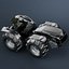 Tractor Engine Diesel 3d Model