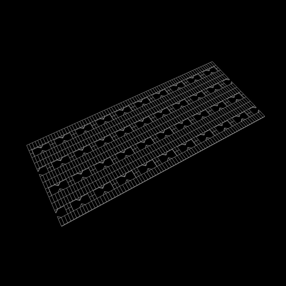 3d Grill Pack Model