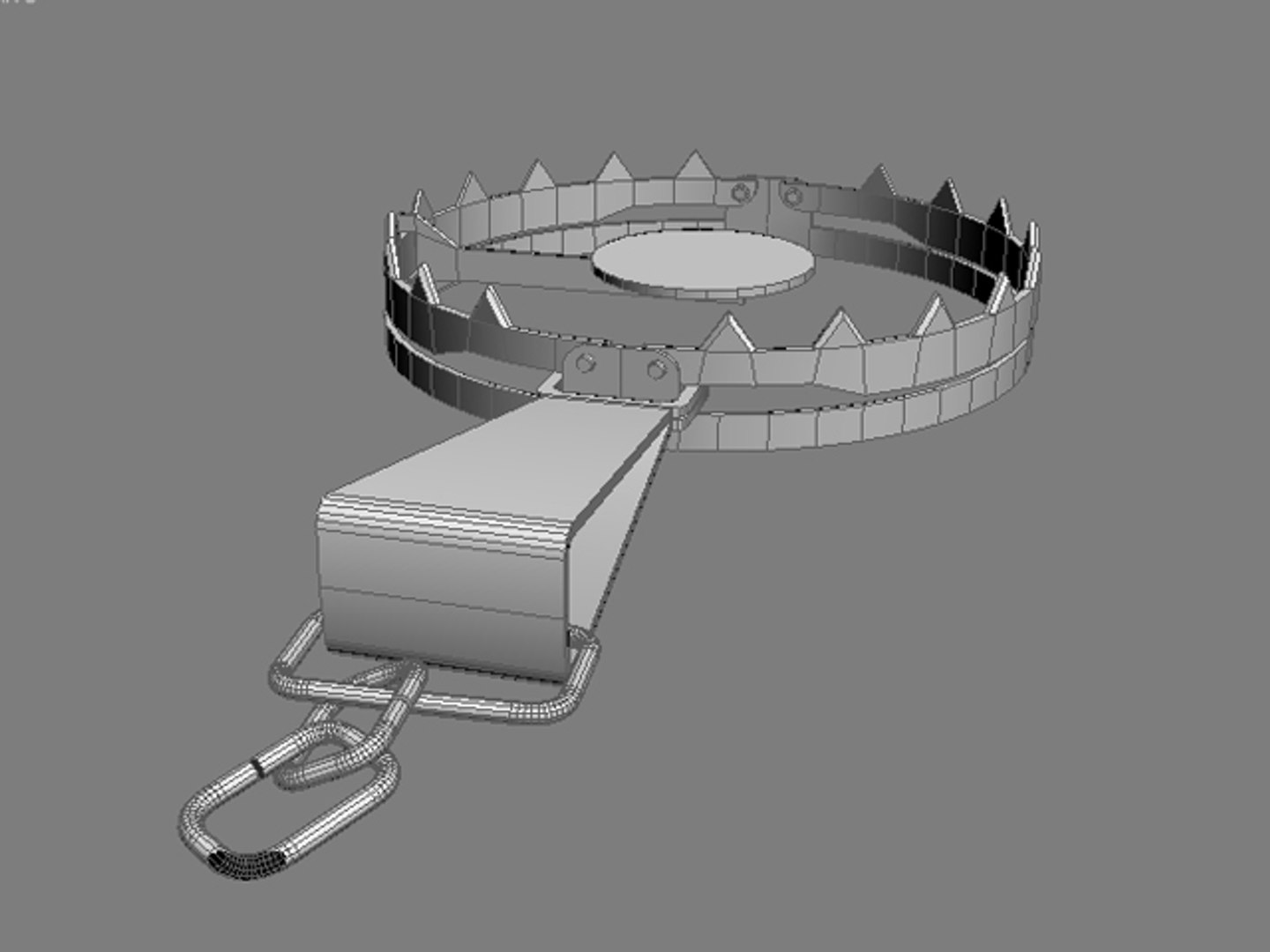 3d trap model