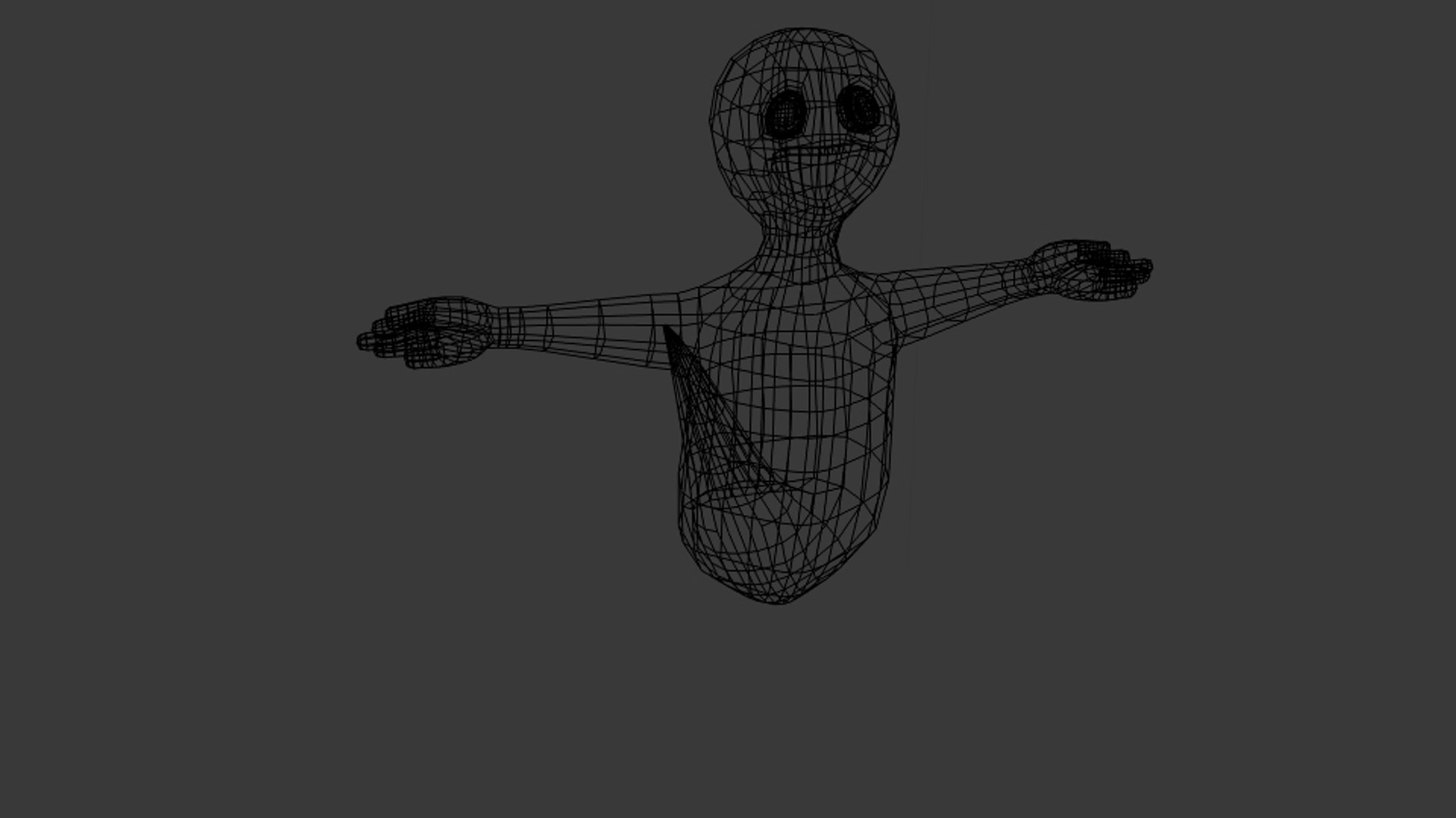 Ghost Cartoon 3d Obj