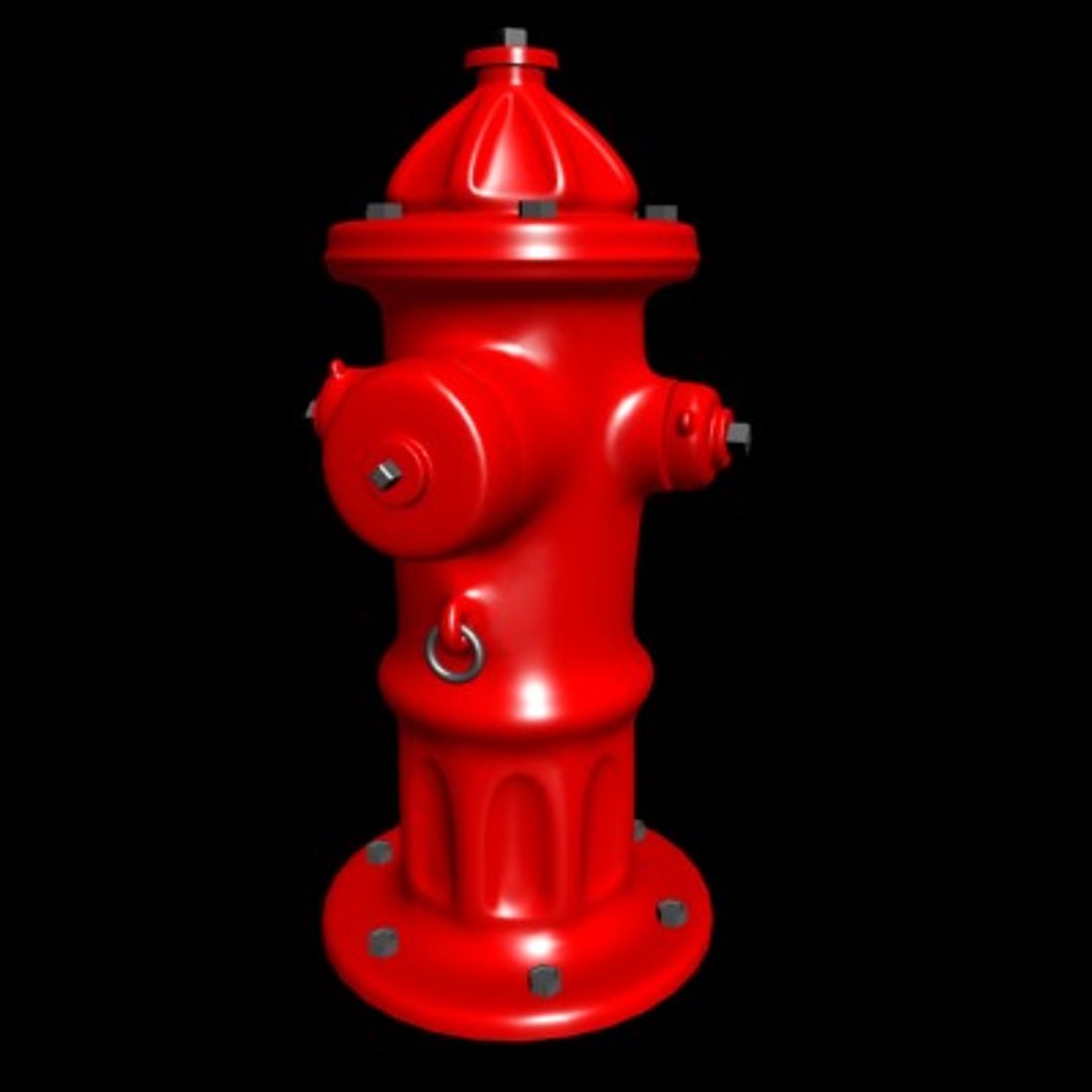 3ds max street hydrant