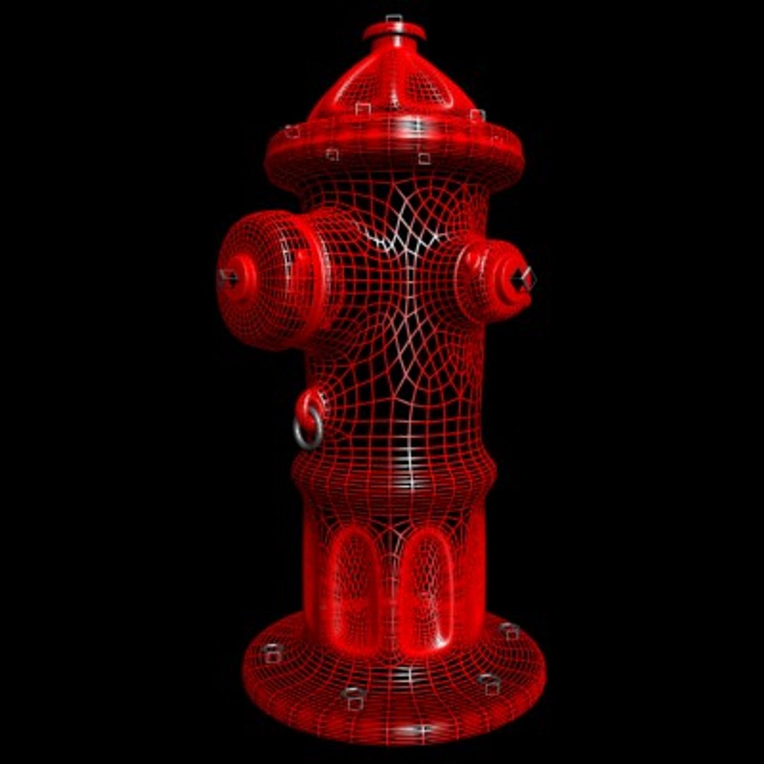 3ds max street hydrant