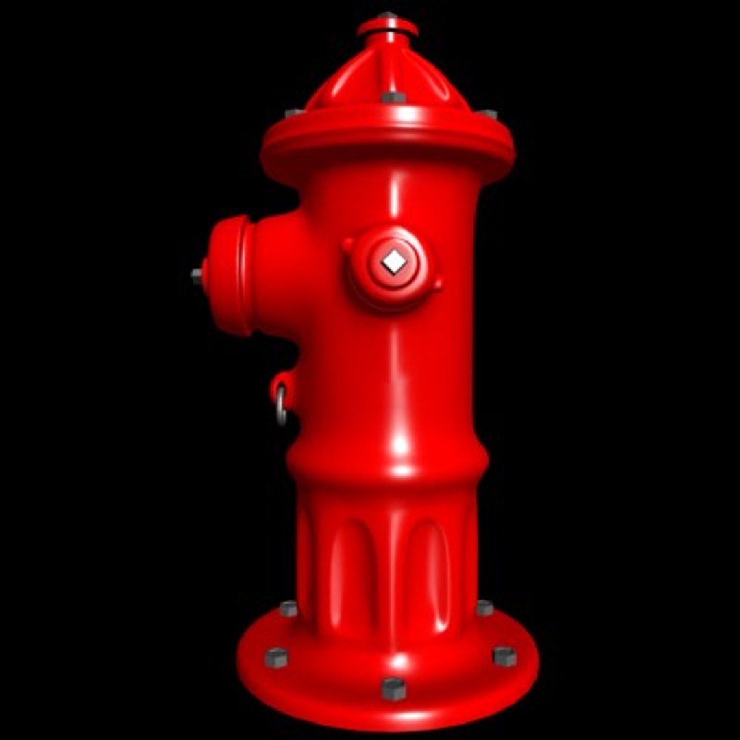 3ds max street hydrant