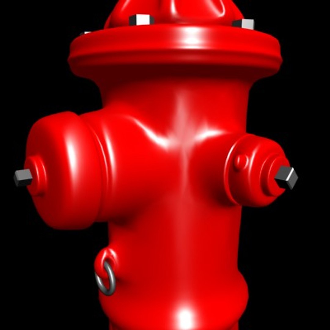 3ds max street hydrant