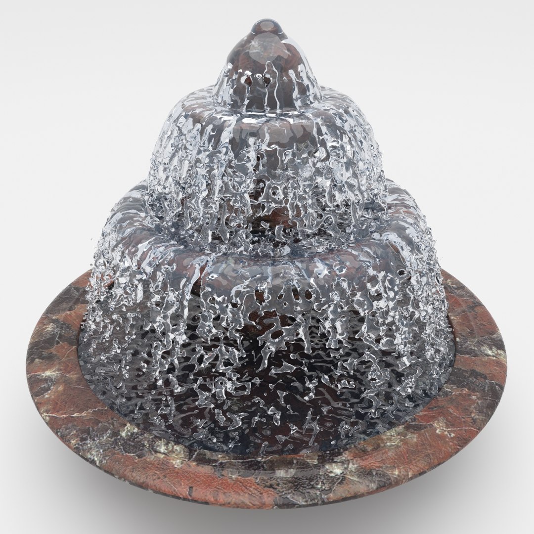 3d model of fountain 9