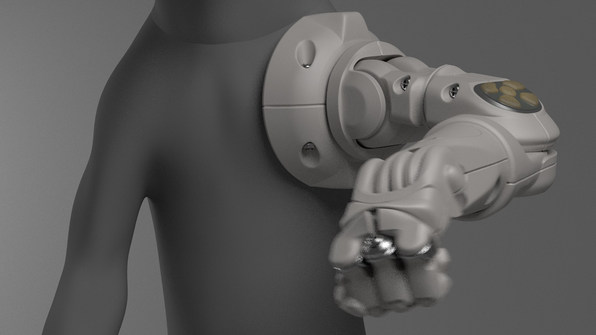 Prosthetic Arm 3D - TurboSquid 1244588