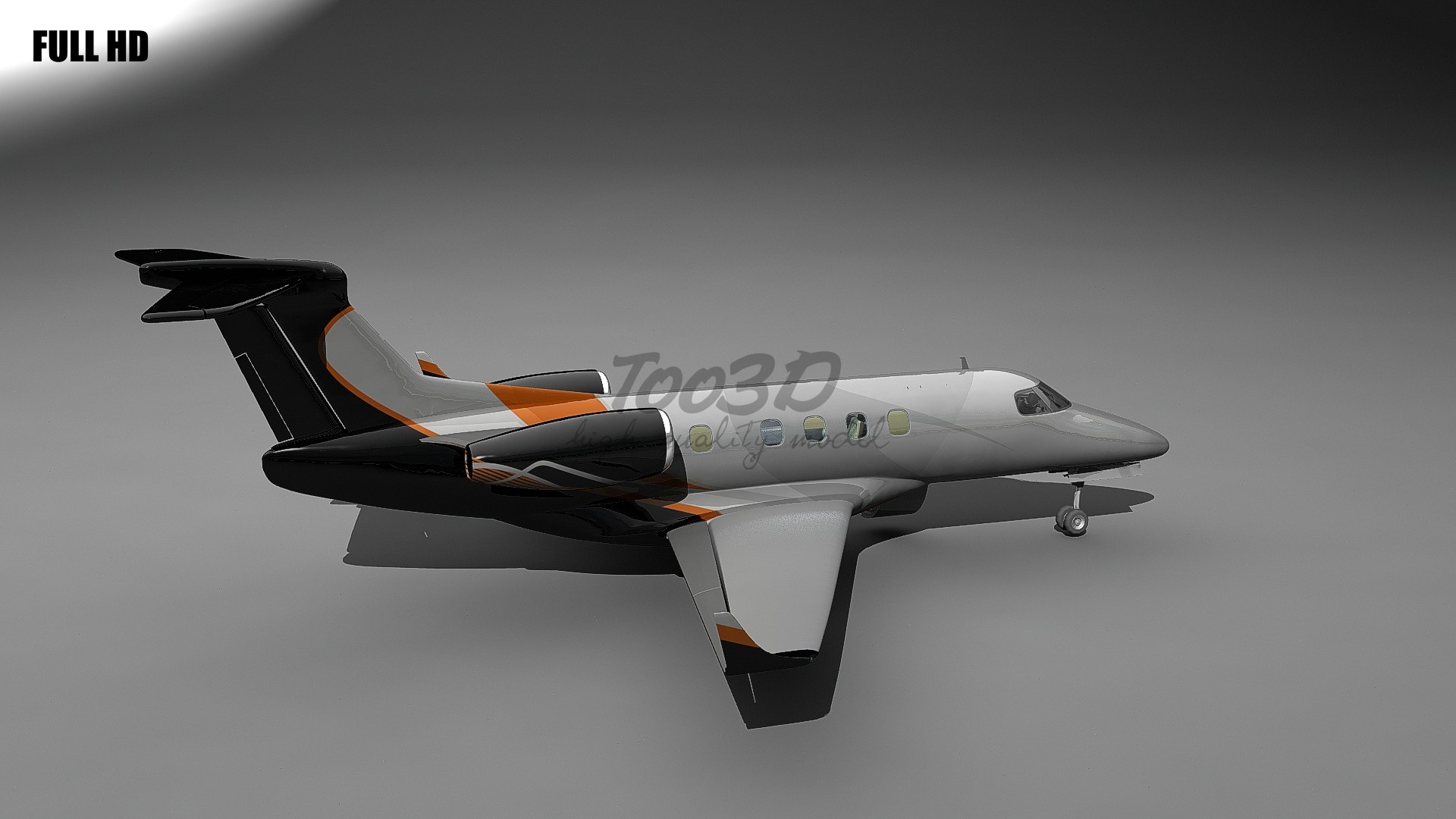 Embraer Phenom 300 3d Model