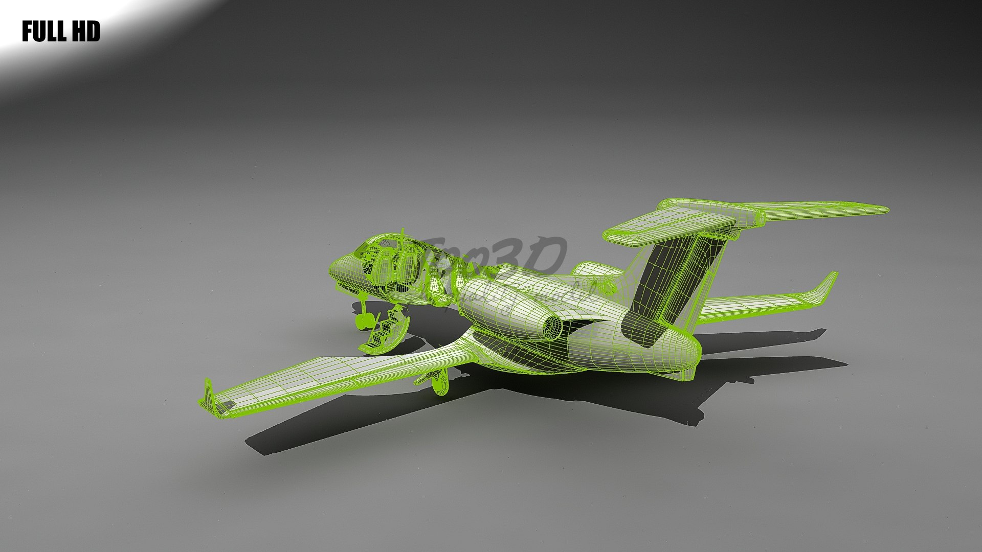 Embraer Phenom 300 3d Model