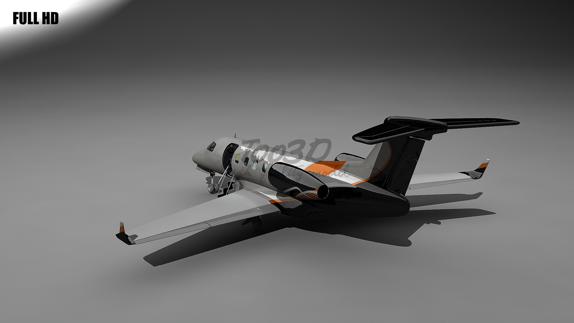 Embraer Phenom 300 3d Model
