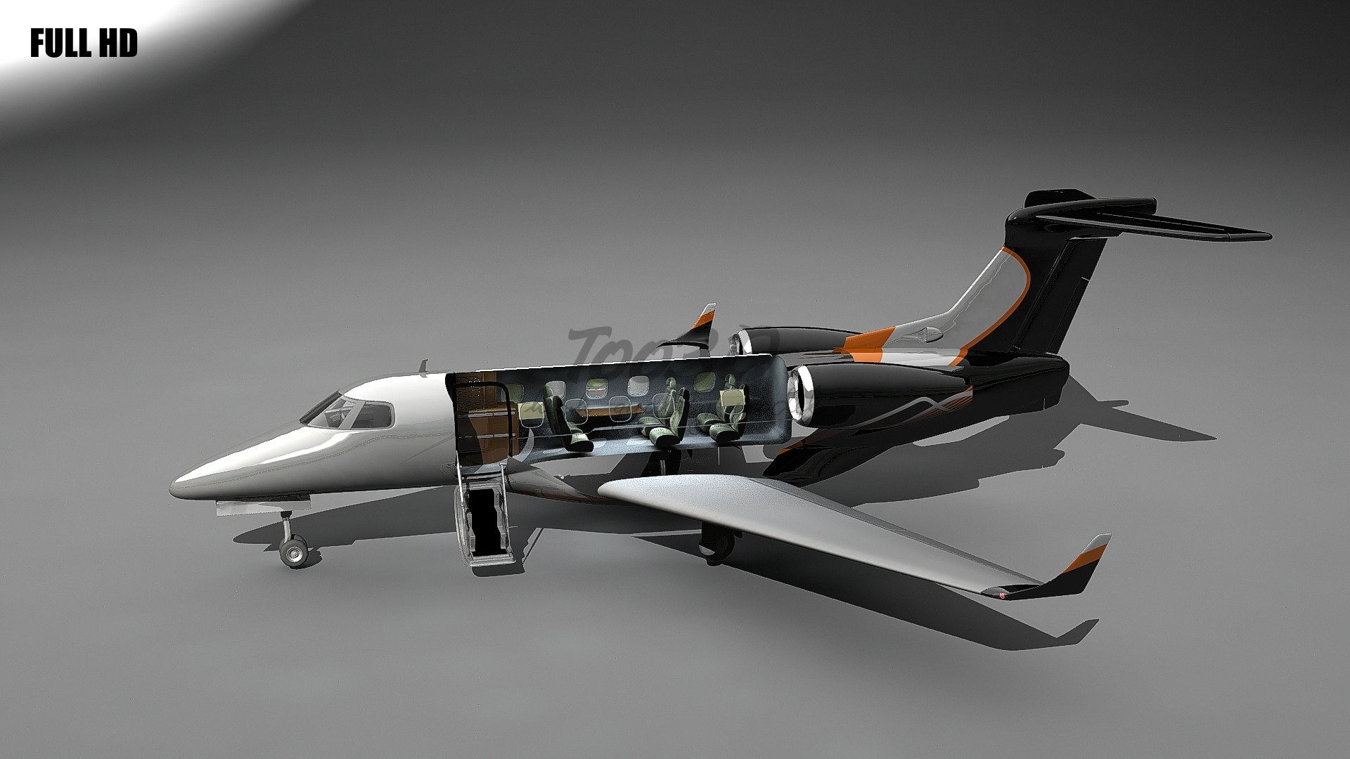 Embraer Phenom 300 3d Model