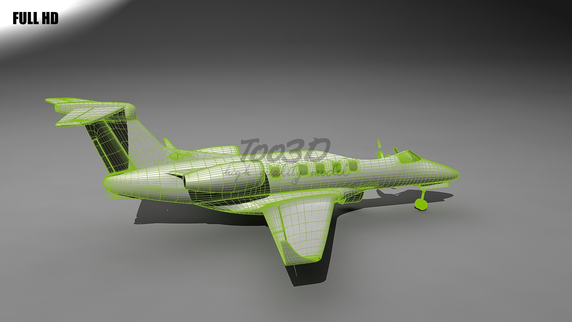 Embraer Phenom 300 3d Model